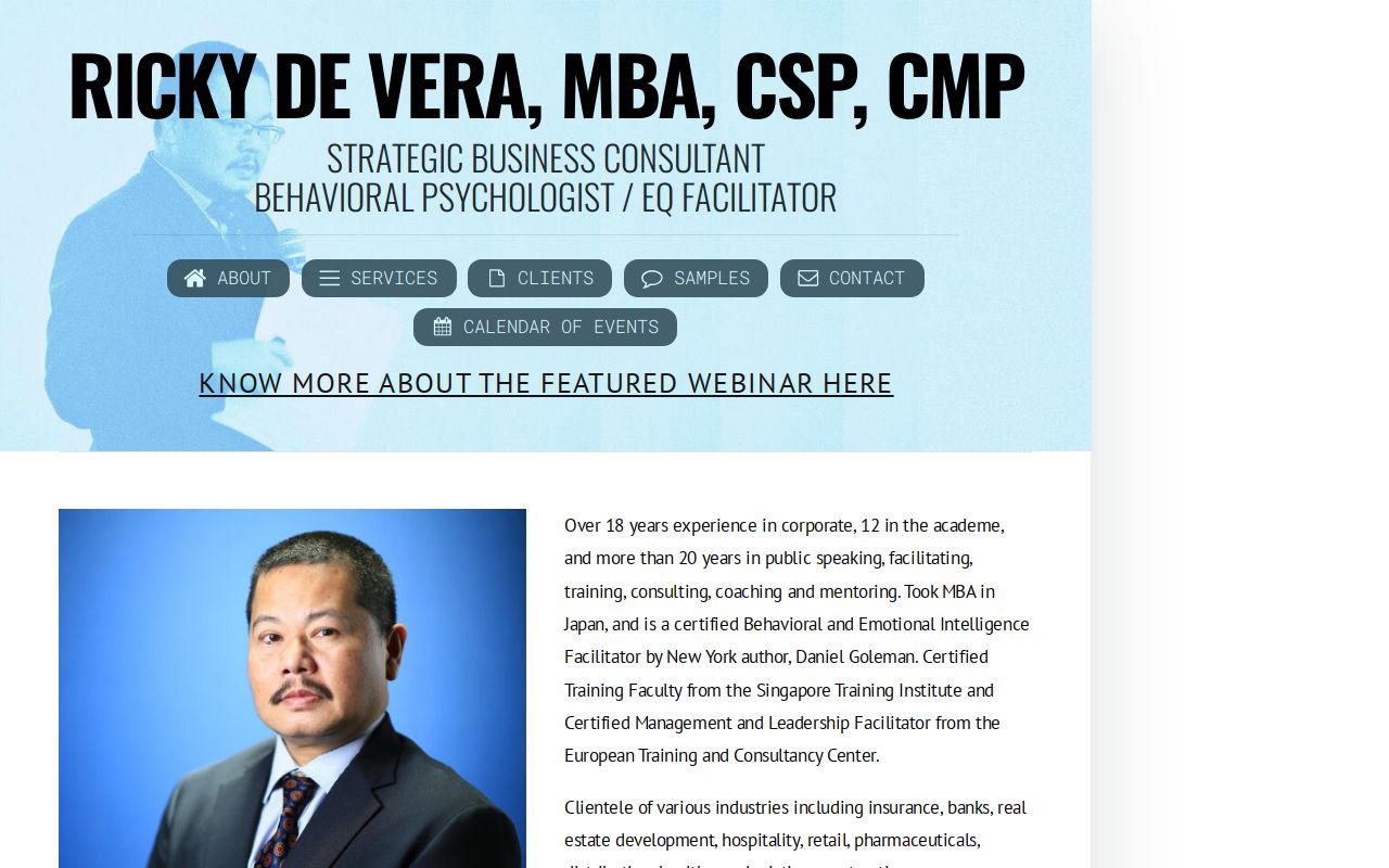 The Official Ricky De Vera Page